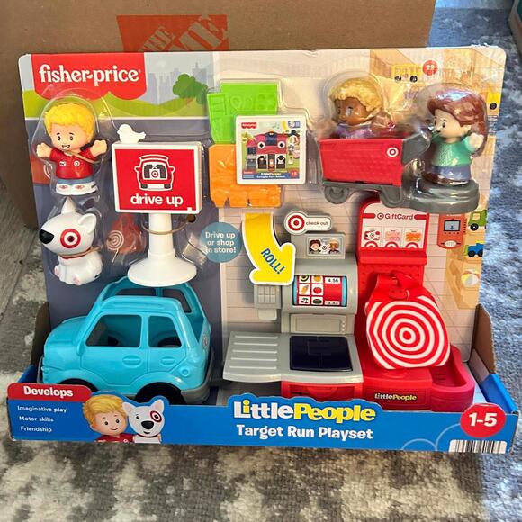 Fisher-Price | Toys | Fisherprice Little People Target Run Playset Nwt ...